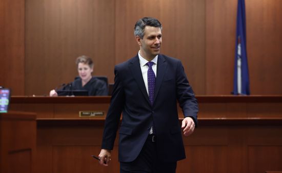 Attorney Amber Heard Ben Rottenborn During Editorial Stock Photo ...