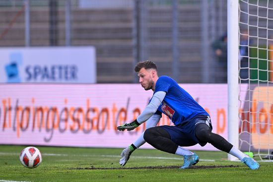Goalkeeper Marius Muller 32 Fc Luzern Editorial Stock Photo - Stock ...