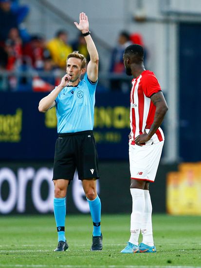 Referee Jose Maria Sanchez Martinez Editorial Stock Photo - Stock Image ...