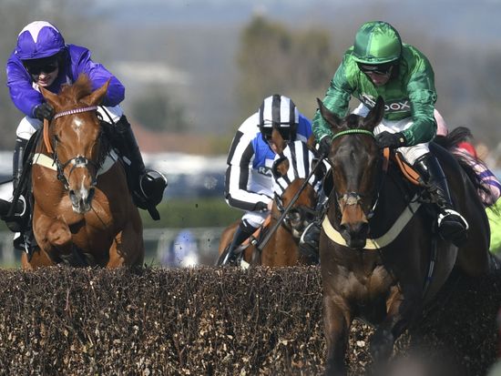 National Hunt Horse Racing 2019 Randox Editorial Stock Photo - Stock ...