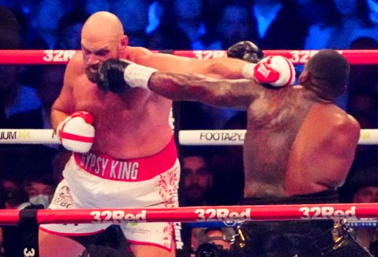 Fury Whyte Jab Eachother Editorial Stock Photo - Stock Image | Shutterstock