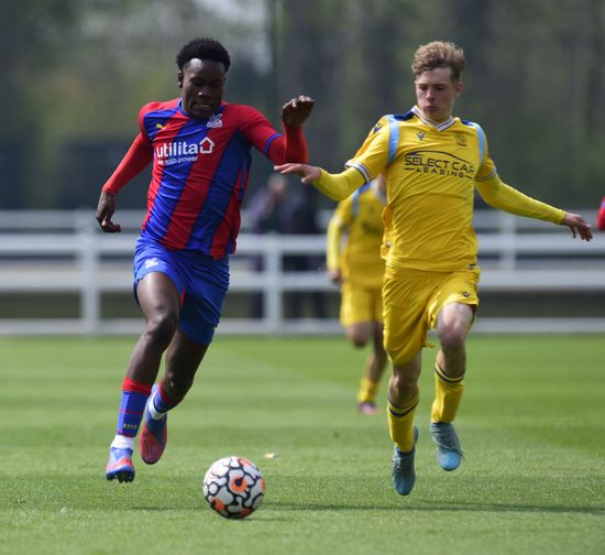 David Obou Crystal Palace U18s Runs Editorial Stock Photo - Stock Image ...