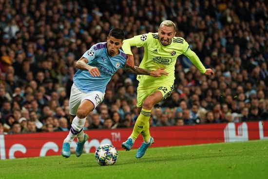 Manchester Citys Joao Cancelo Vies Possession Editorial Stock Photo ...