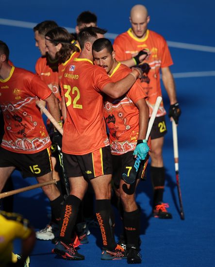 Nathan Ephraums Kookaburras Celebrates Scoring Goal Editorial Stock ...