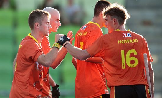 Josh Simmonds Kookaburras Celebrates Scoring Goal Editorial Stock Photo ...