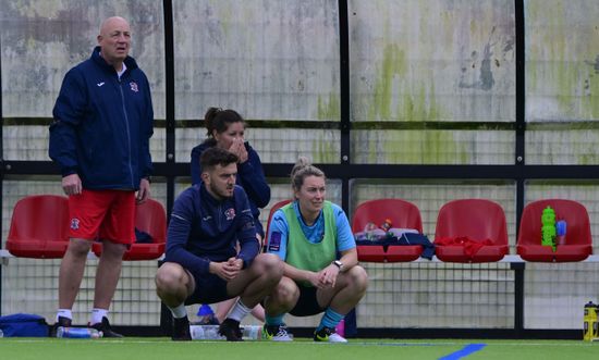 George Hamill Goalkeeper Coach Exeter City Editorial Stock Photo ...