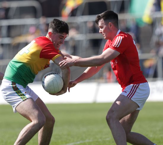 Louth Vs Carlow Carlows Niall Hickey Editorial Stock Photo - Stock ...