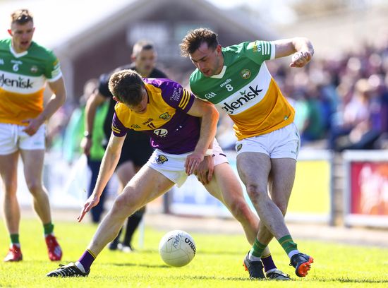 Wexford Vs Offaly Offalys Jordan Hayes Editorial Stock Photo - Stock ...
