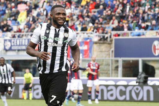 Udineses Isaac Success Celebrates After Scoring Editorial Stock Photo ...