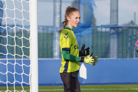 Goalkeeper Sandy Maciver 1 Everton Warms Editorial Stock Photo - Stock ...