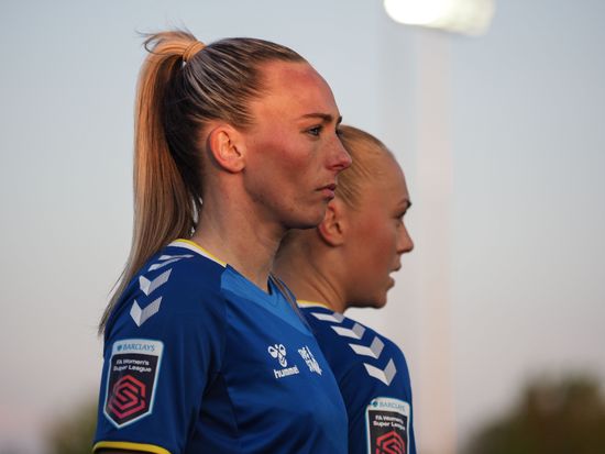 Toni Duggan 9 Everton Action During Editorial Stock Photo - Stock Image ...