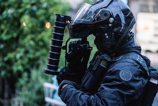 Agent French Motorized Police Brigade Seen Editorial Stock Photo ...