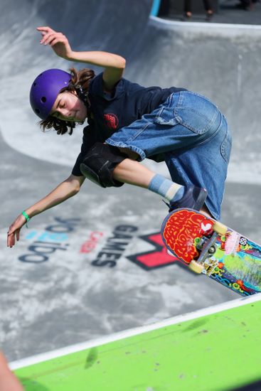Minna Stess Usa Skateboarding X Games Editorial Stock Photo - Stock ...