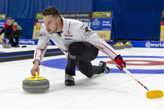 Canadas Brett Gallant Competes During Round Editorial Stock Photo ...
