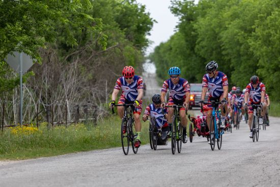 Cyclists Project Hero Seen They Participate Editorial Stock Photo ...