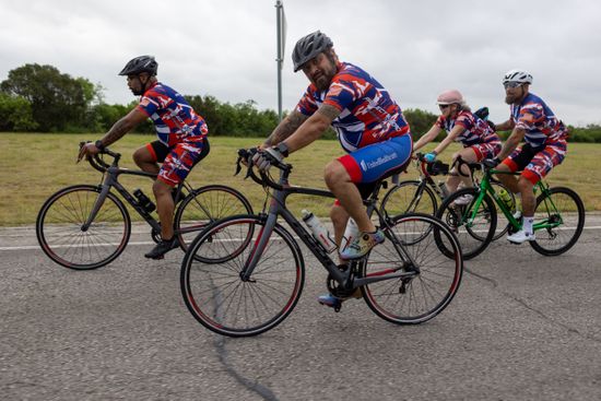 Cyclists Project Hero Seen They Participate Editorial Stock Photo ...