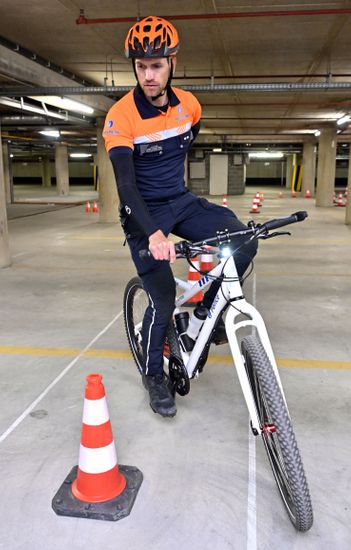 Chief Inspector Bike Instructor Jurgen Willems Editorial Stock Photo ...