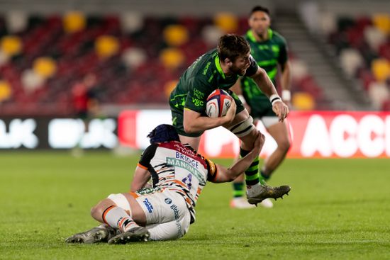 George Nott London Irish Action Editorial Stock Photo - Stock Image ...