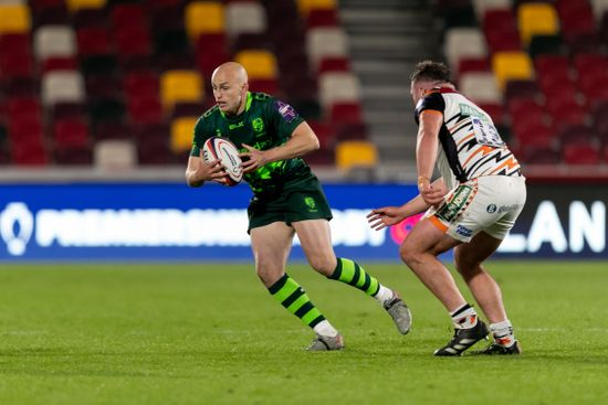 Jacob Atkins London Irish Action Editorial Stock Photo - Stock Image ...