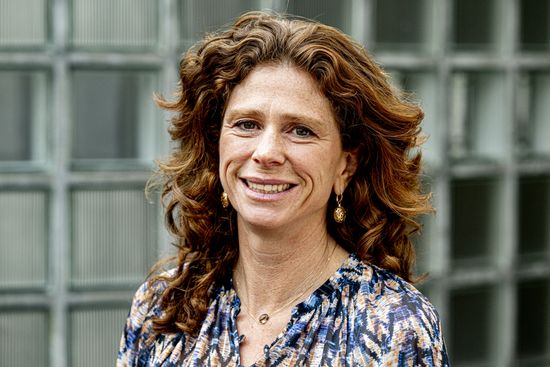 Portrait Barbara Barend Journalist Barbara Barend Editorial Stock Photo ...