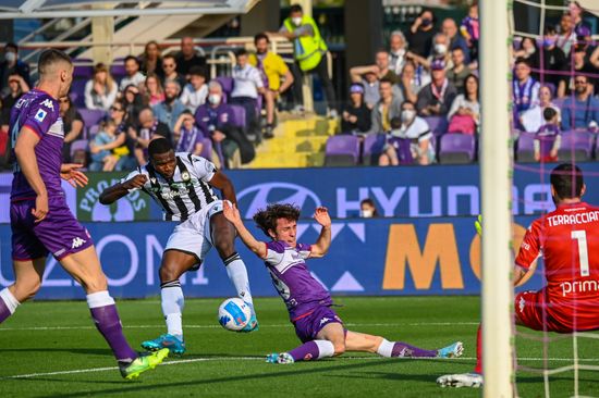 Isaac Success Udinese Shots Against Alvaro Editorial Stock Photo ...