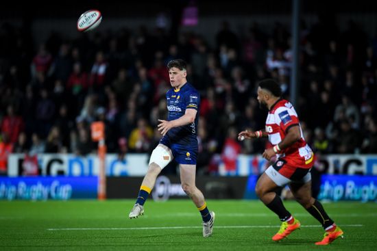 Seb Atkinson Worcester Warriors Kicks Hand Editorial Stock Photo ...