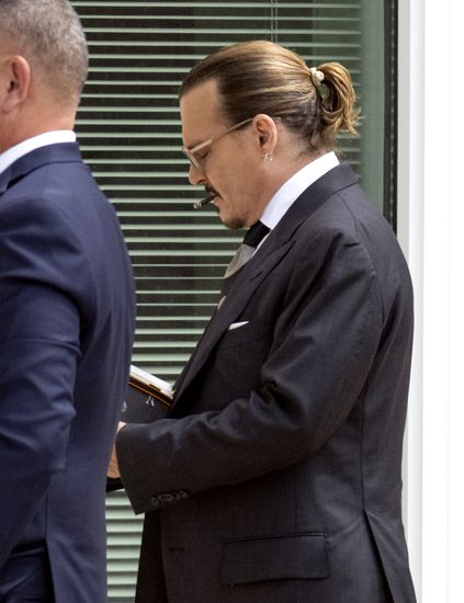 Johnny Depp Reviews His Notes He Editorial Stock Photo - Stock Image ...