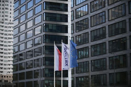 Frontex Headquarters Warsaw Poland 29 April Editorial Stock Photo ...