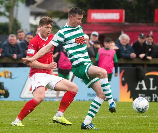Sligo Rovers Vs Shamrock Rovers Sligo Editorial Stock Photo - Stock ...