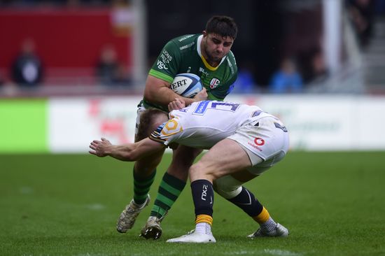 Matt Cornish London Irish Tackled By Editorial Stock Photo - Stock ...