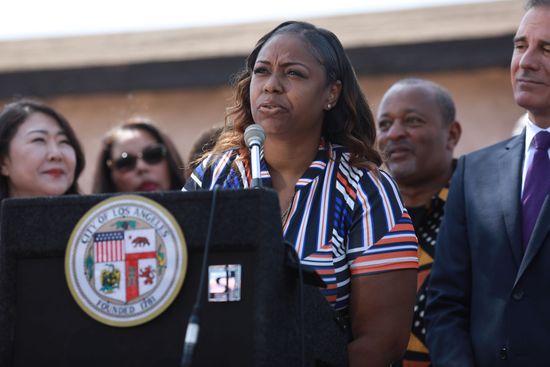 Rodney Kings Daughter Lora Dene King Editorial Stock Photo - Stock ...