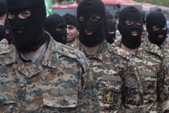 Islamic Revolutionary Guard Corps Irgc Military Editorial Stock Photo ...