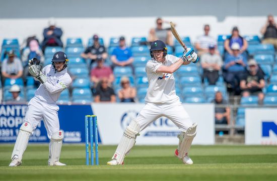 Yorkshires Matthew Revis Hits Out On Editorial Stock Photo - Stock ...
