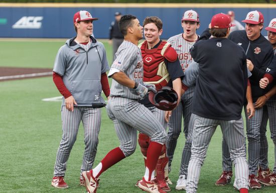 Boston College Outfielder Cameron Leary 11 Editorial Stock Photo ...