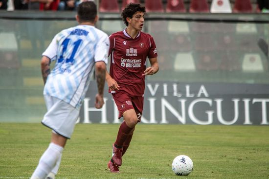 Mario Paura Reggina Carries Ball Editorial Stock Photo - Stock Image ...