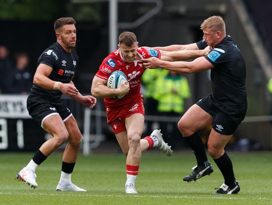 Gareth Davies Scarlets Hands Off Jac Editorial Stock Photo - Stock ...