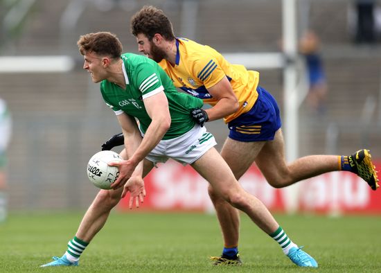 Clare Vs Limerick Limericks James Naughton Editorial Stock Photo ...