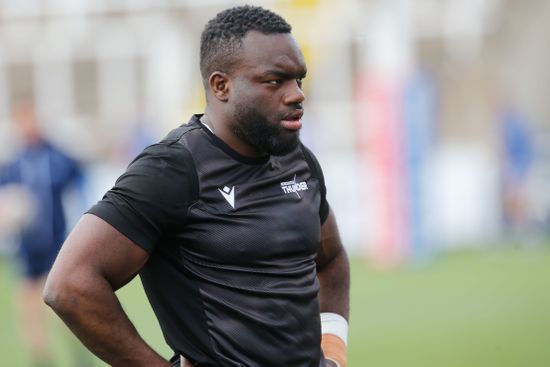Sadiq Adebiyi Newcastle Thunder Pictured Before Editorial Stock Photo ...