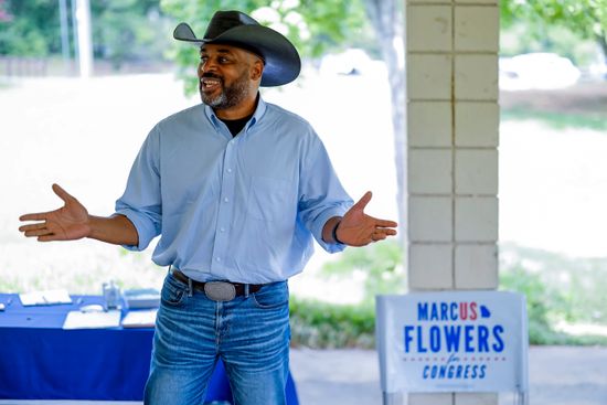 Democratic Congressional Candidate Marcus Flowers Participates ...