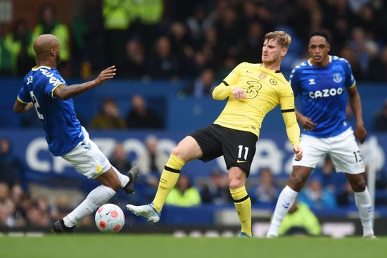 Fabian Delph L Everton Action Against Editorial Stock Photo - Stock ...