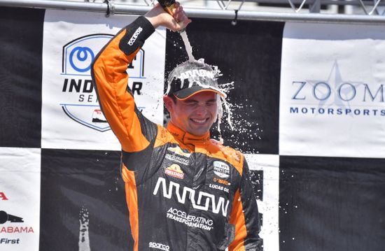 Arrow Mclaren Spchevrolet Driver Pato Pours Editorial Stock Photo ...