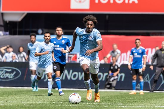 Talles Magno 43 Nycfc Controls Ball Editorial Stock Photo - Stock Image ...