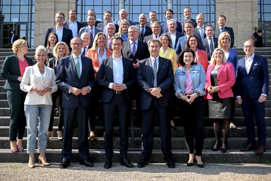 Front Row Lr Cdu Deputy Chairwoman Editorial Stock Photo - Stock Image ...