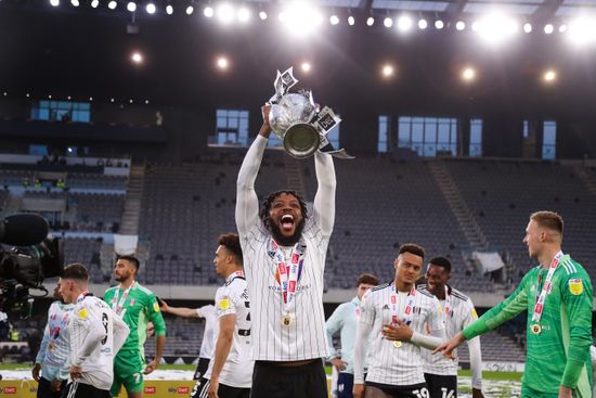Nathaniel Chalobah Fulham Championship Trophy Editorial Stock Photo ...