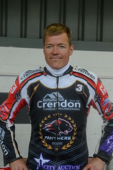 Ulrich Ostergaard Peterborough Crendon Panthers During Editorial Stock ...