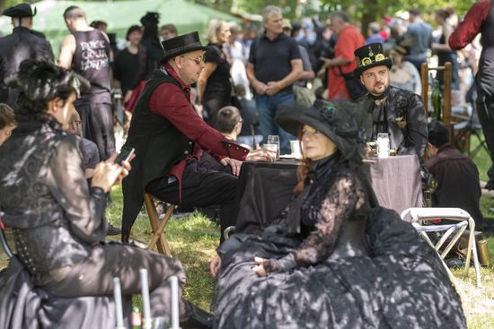 Visitors 28th Wave Gothic Meeting Leipzig Editorial Stock Photo - Stock ...