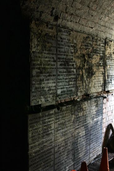 Catacomb Interior Key Hill Cemetery Birmingham Editorial Stock Photo ...