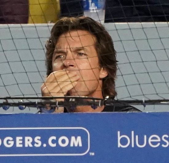 Jason Bateman Baseball Game Between San Editorial Stock Photo - Stock ...