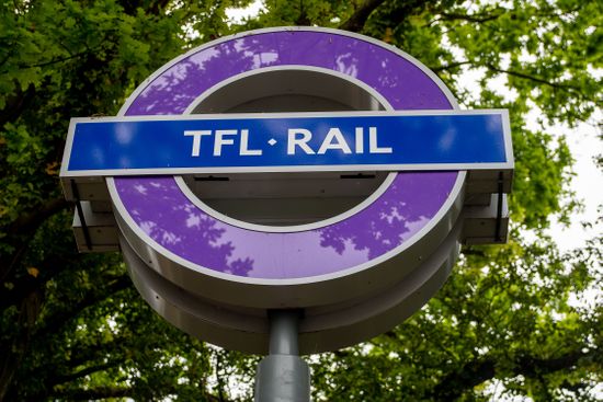 New Purple Tfl Logos Burnham Station Editorial Stock Photo - Stock ...