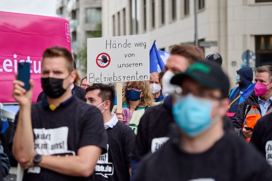 Rally Union Members German Civil Service Editorial Stock Photo - Stock ...